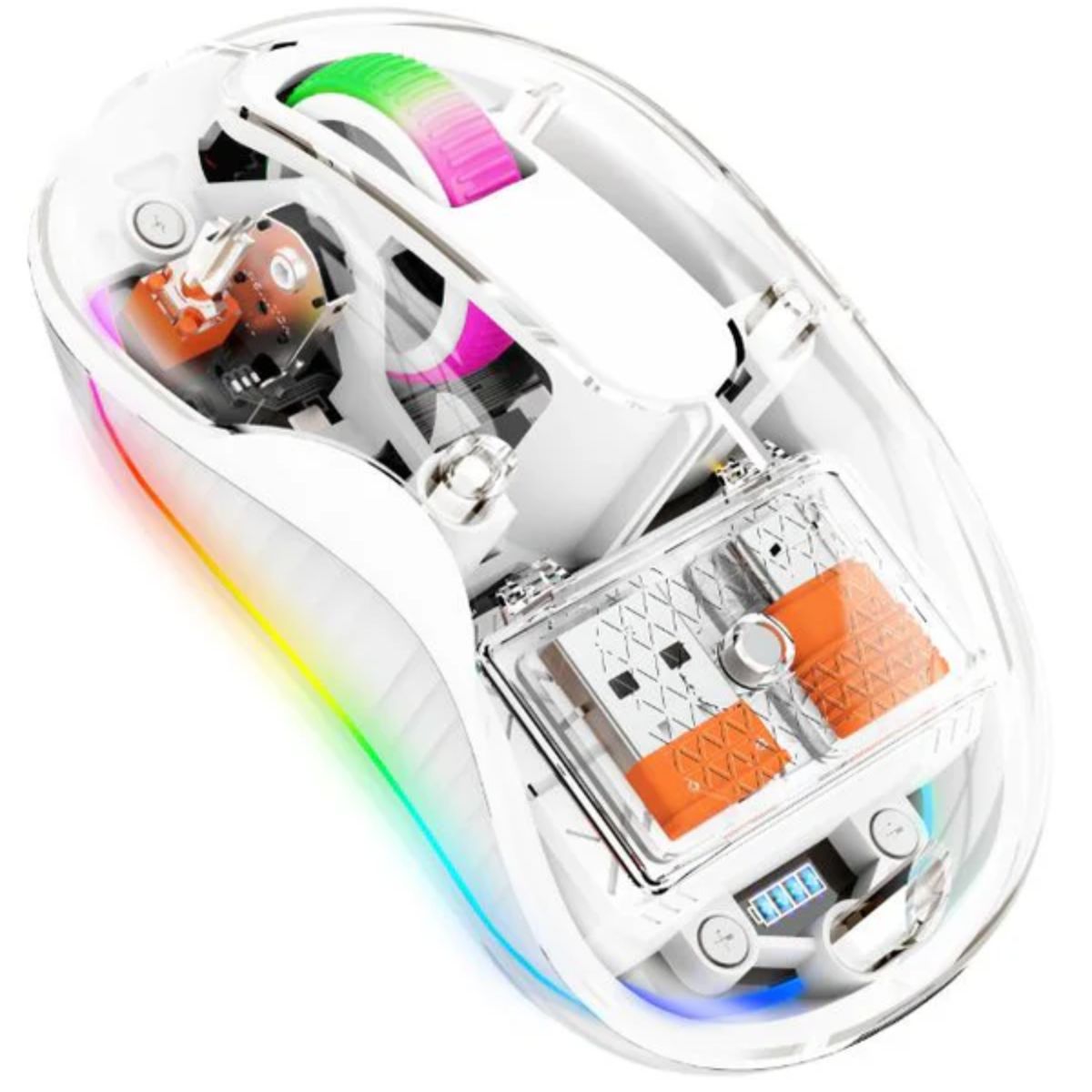 Compro "New Style Transparent Dual-Connector Mouse – Sleek Design, USB ...
