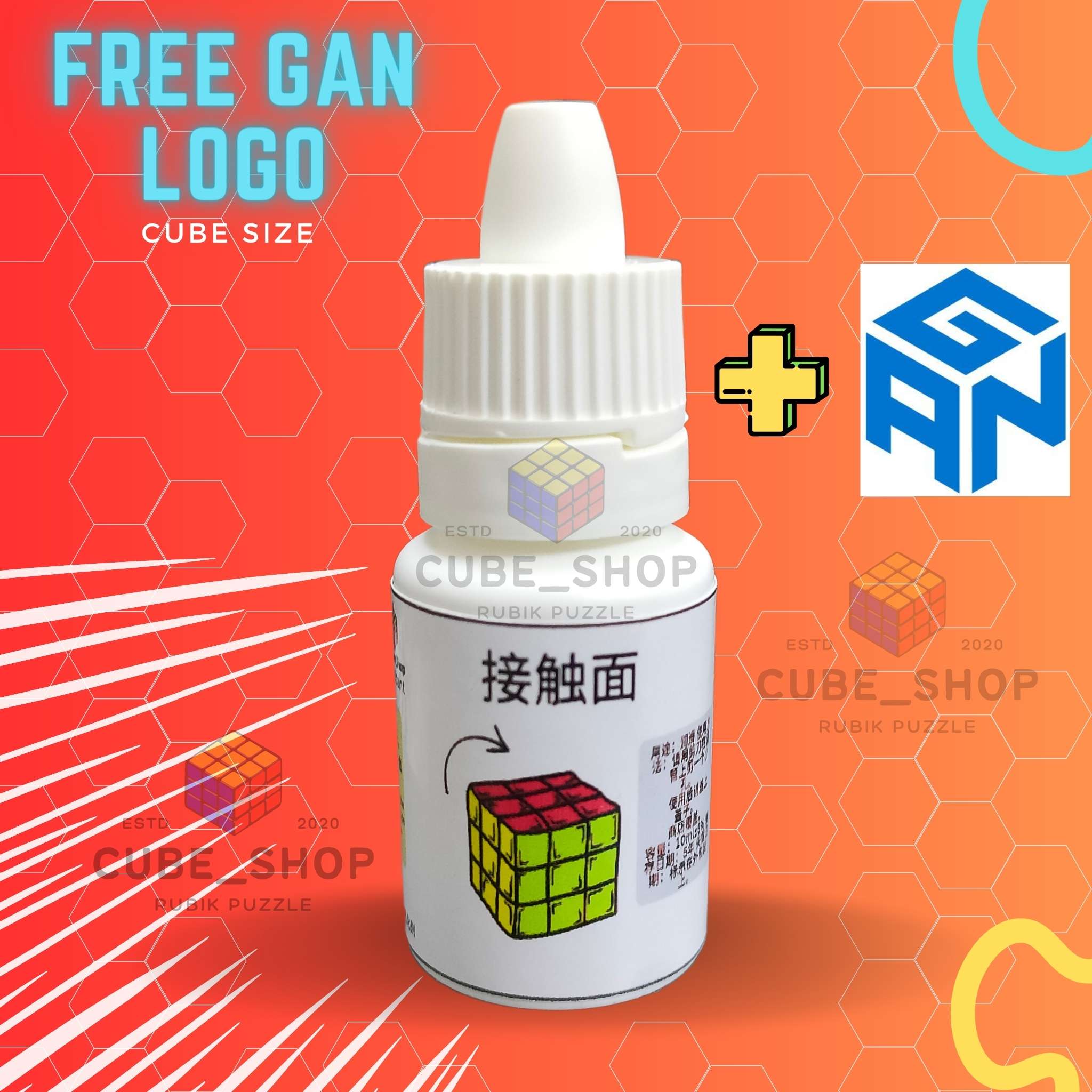 Lube for Rubik Cube, Rubik Cube Lube 10ml, Super Smooth Turning with ...