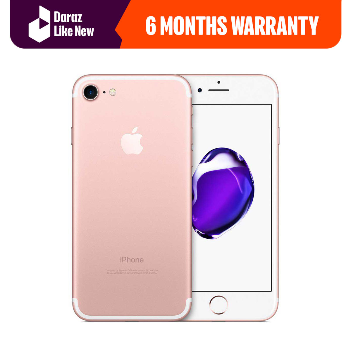 Apple iPhone 7 32GB (Mobile Phone) Factory Unlock - Rose Gold - Daraz ...