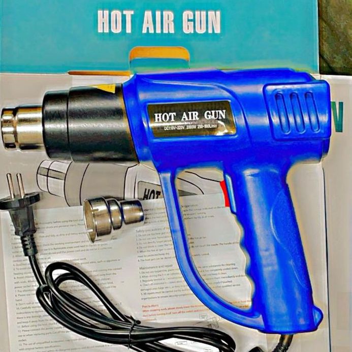 Hot Air Gun Industrial Type / 2000W High And Low Temperature Adjustment ...