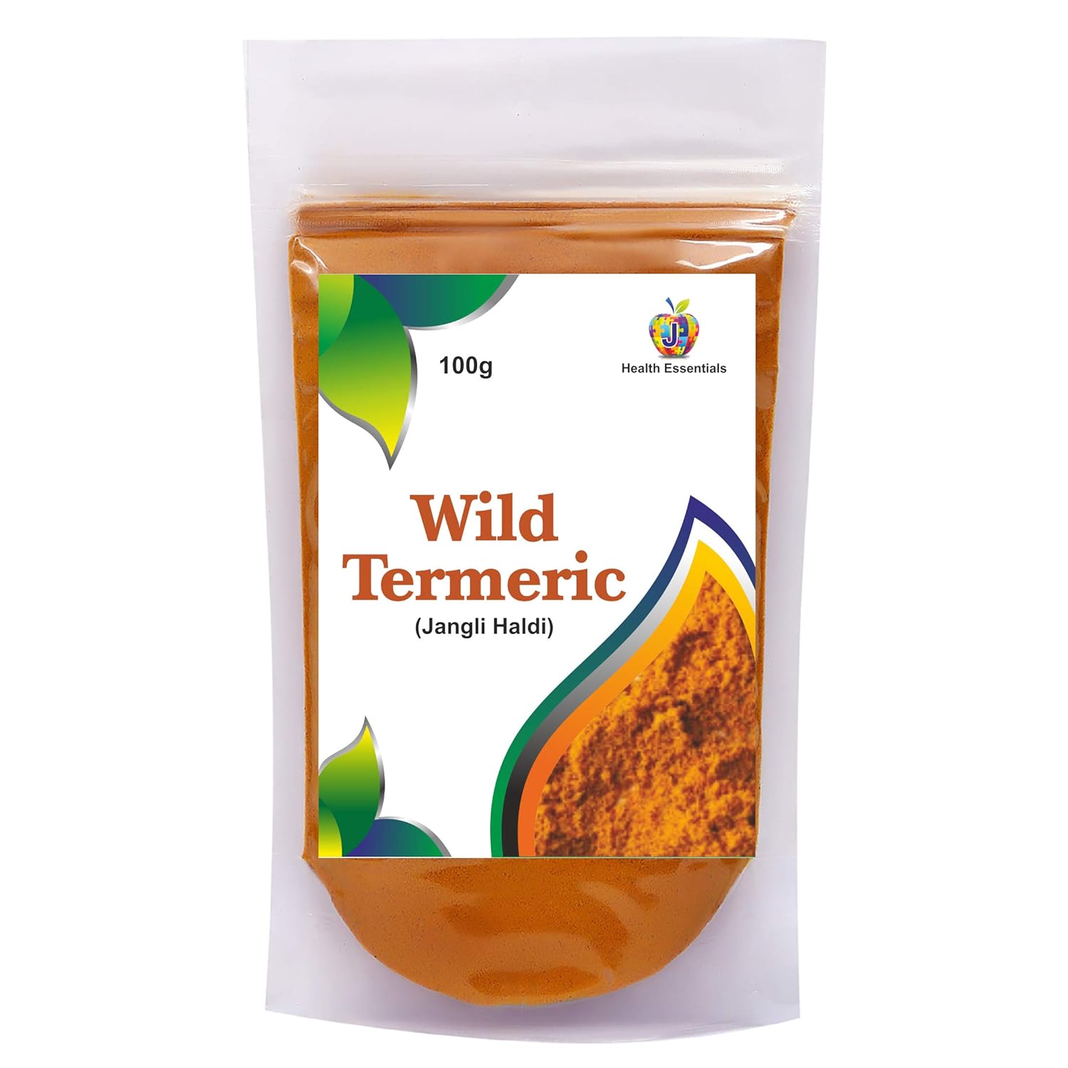 Organics Wild Turmeric Powder Amba Haldi/Jungli Haldi (Manjal) -100gm ...
