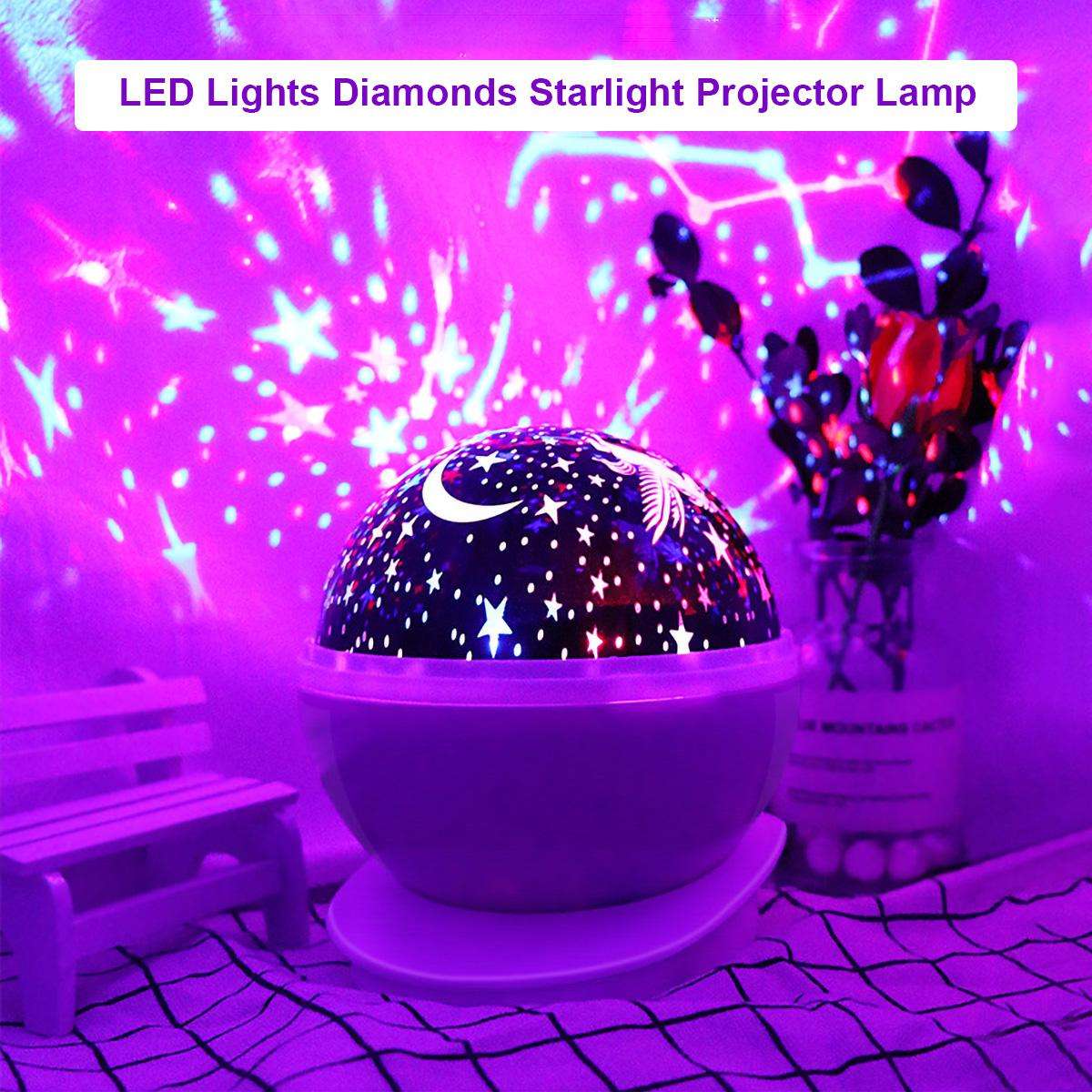 Imported Quality LED Night Light Moon Novelty Table Night Lamp Battery ...