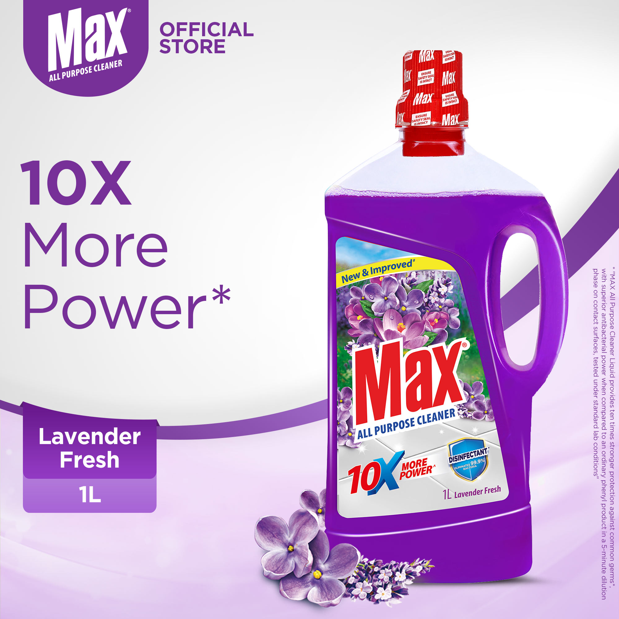 Max All Purpose Lavendar Fresh Surface Cleaner 1 Litre | Daraz.pk