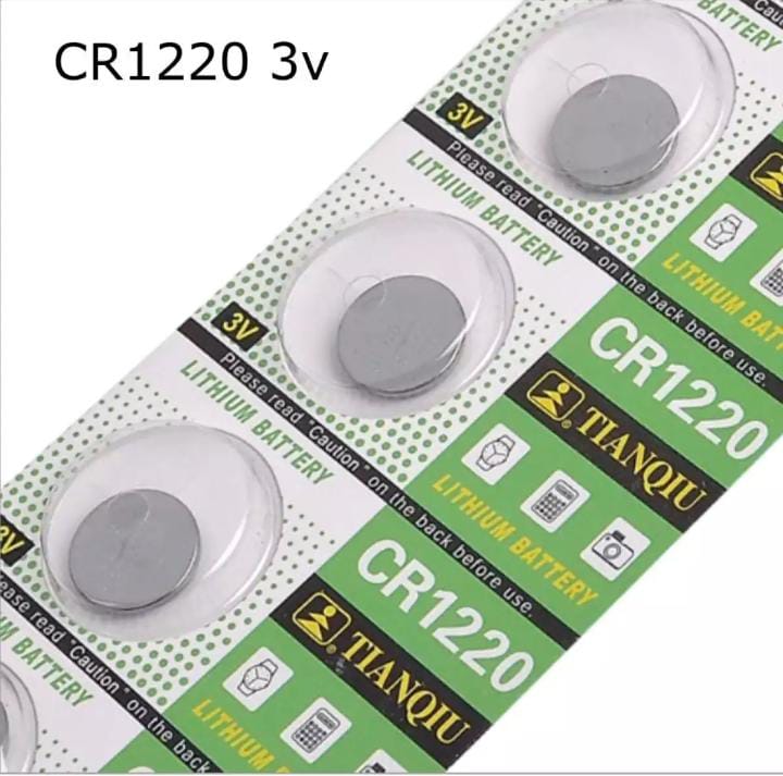 5 Pcs CR1220 Lithium Button Battery Cell 3V| Shopping Hall | Daraz.pk