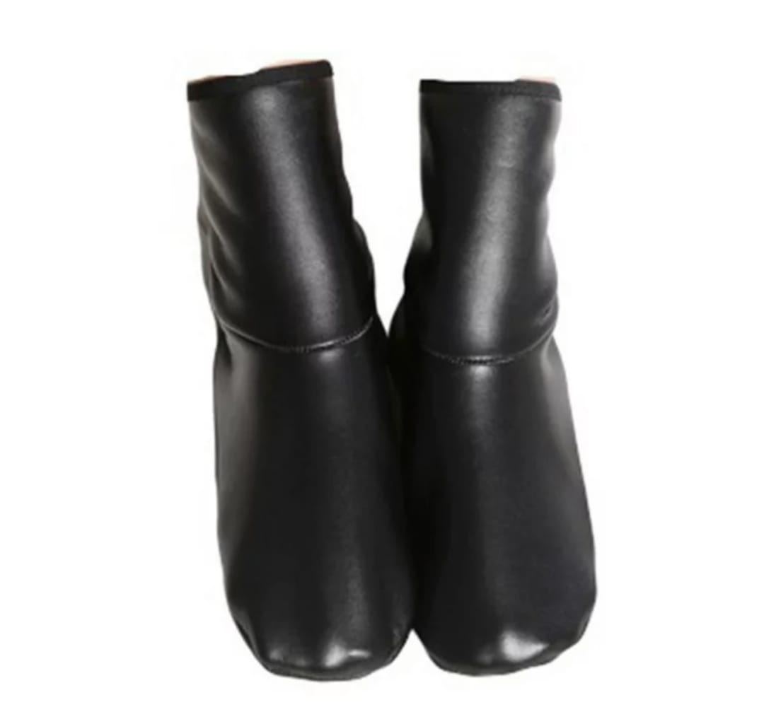 New Muslim Prayer Wear PU Plush Warm Socks Leather Socks for Children ...