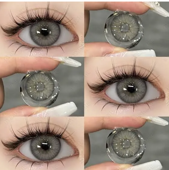 Pure Hazel Color Lens With Free Water Kit | Pure Hazel Brown Color Soft ...
