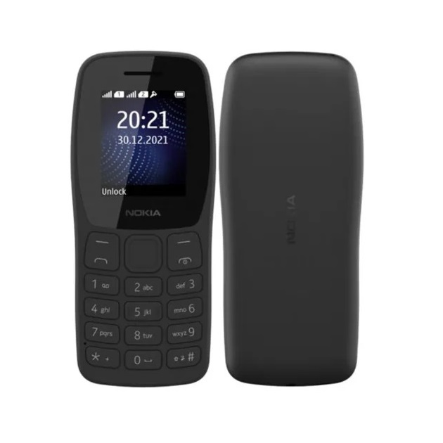 Nokia 105 Classic - 1.77 Inches Display - Dual SIM - 800 mAh Removable ...