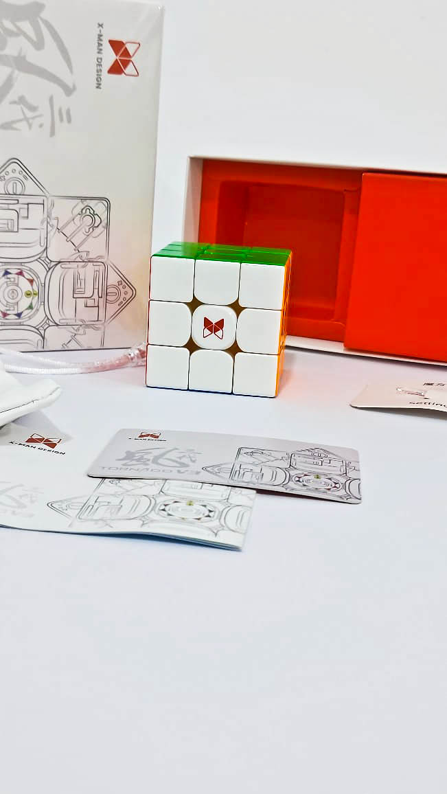 X-Man Tornado V3 Stickerless Speed Cube Tornado v3 Magnetic 3x3 ...