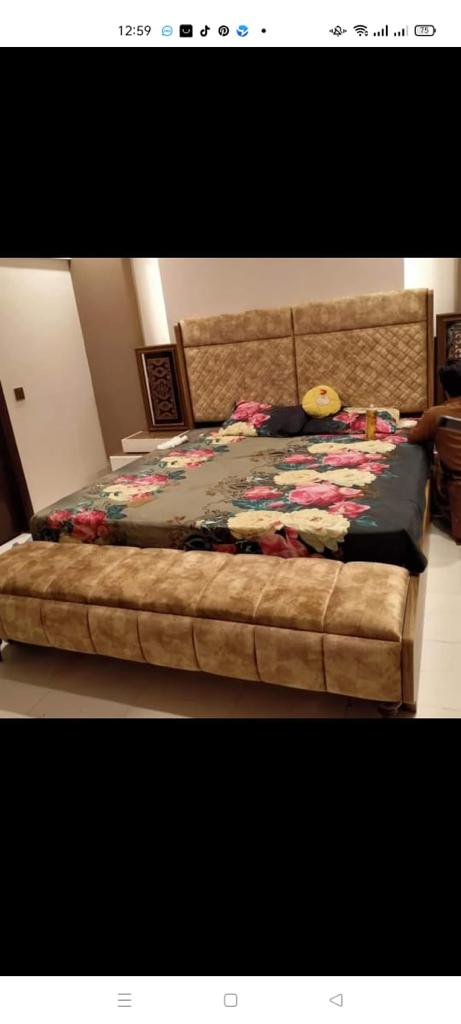 Turkish Style Premium Bed Set | Daraz.pk