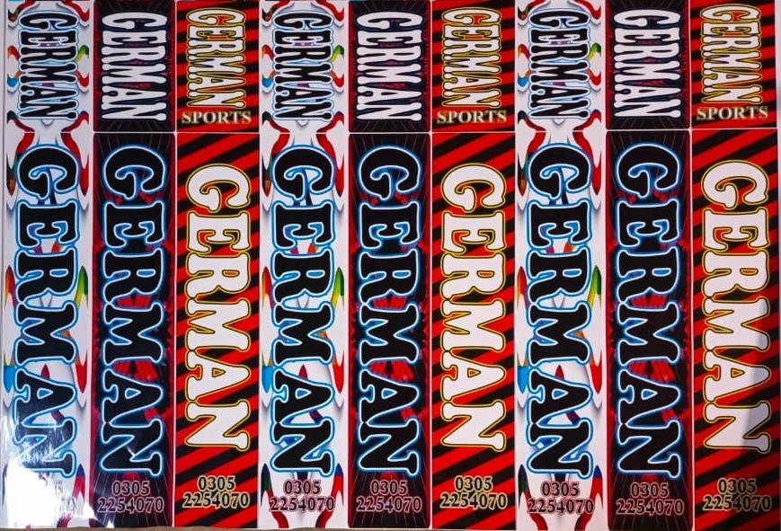 JD, SAKI, GERMAN Full Sticker & Half Sticker Complete 1 Set Front or ...