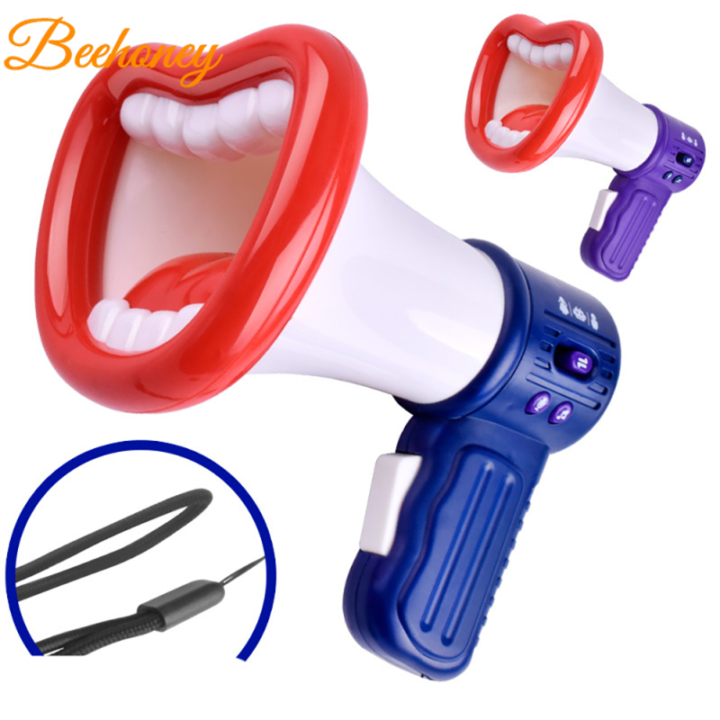 Voice Changer Funny Creative Big Mouth Handheld Amplifier Multi-channel ...