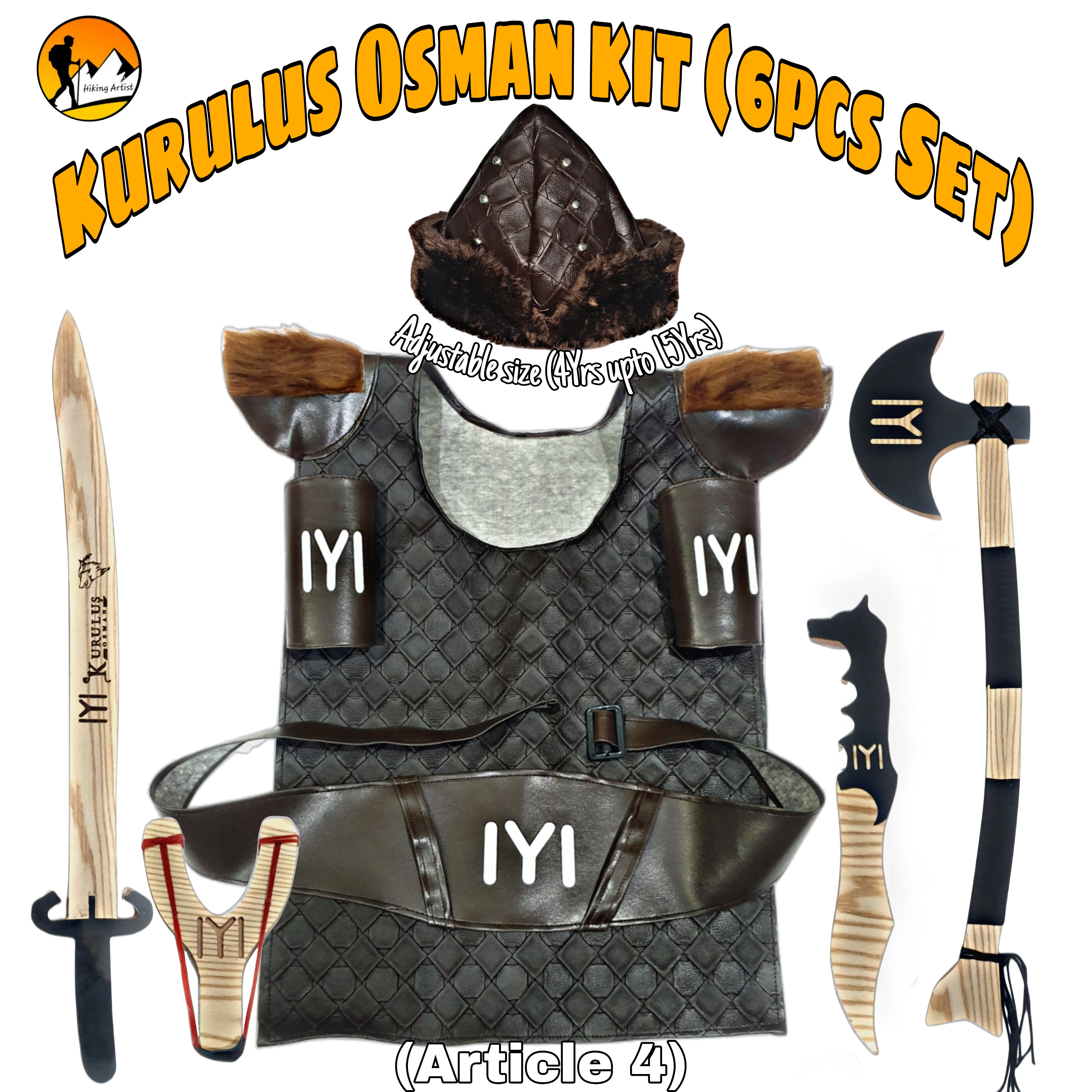 Kurulus Osman Kit (6 pcs set) "new article # 4" | Daraz.pk