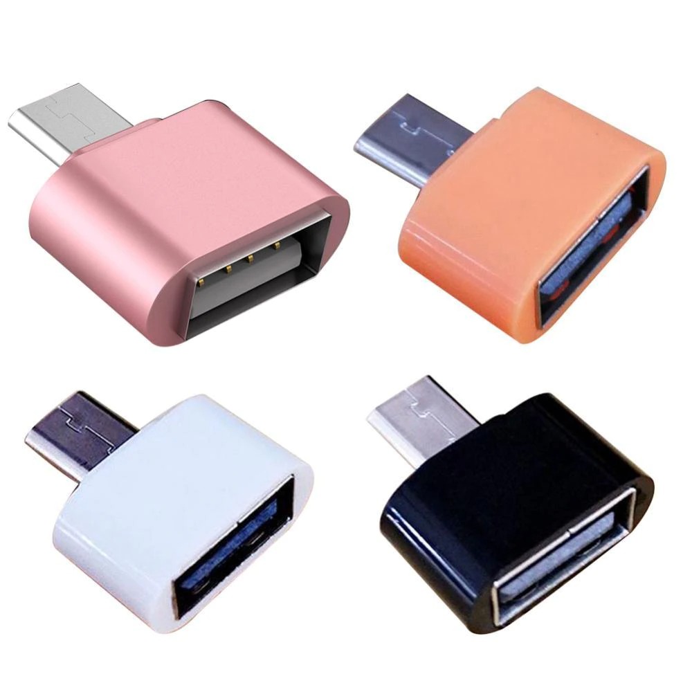 USB Type C Adapter Male To USB Female OTG Cable Converter Portable ...