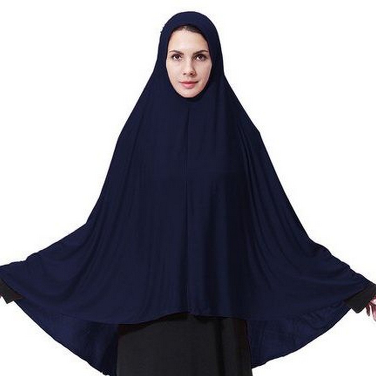 Long Hijab or Khimar or Prayer Makhana with Naqab Be Hijabi | Daraz.pk