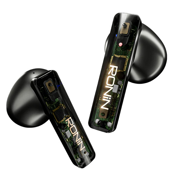 Ronin Iron Edge R-7090 Wireless Earbuds | Bluetooth 5.4 | Gaming Mode ...