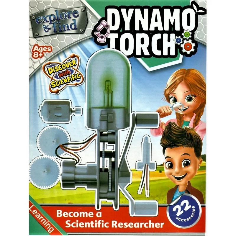 Planet T: EXPLORE & FIND: DYNAMO TORCH (1005) | Daraz.pk