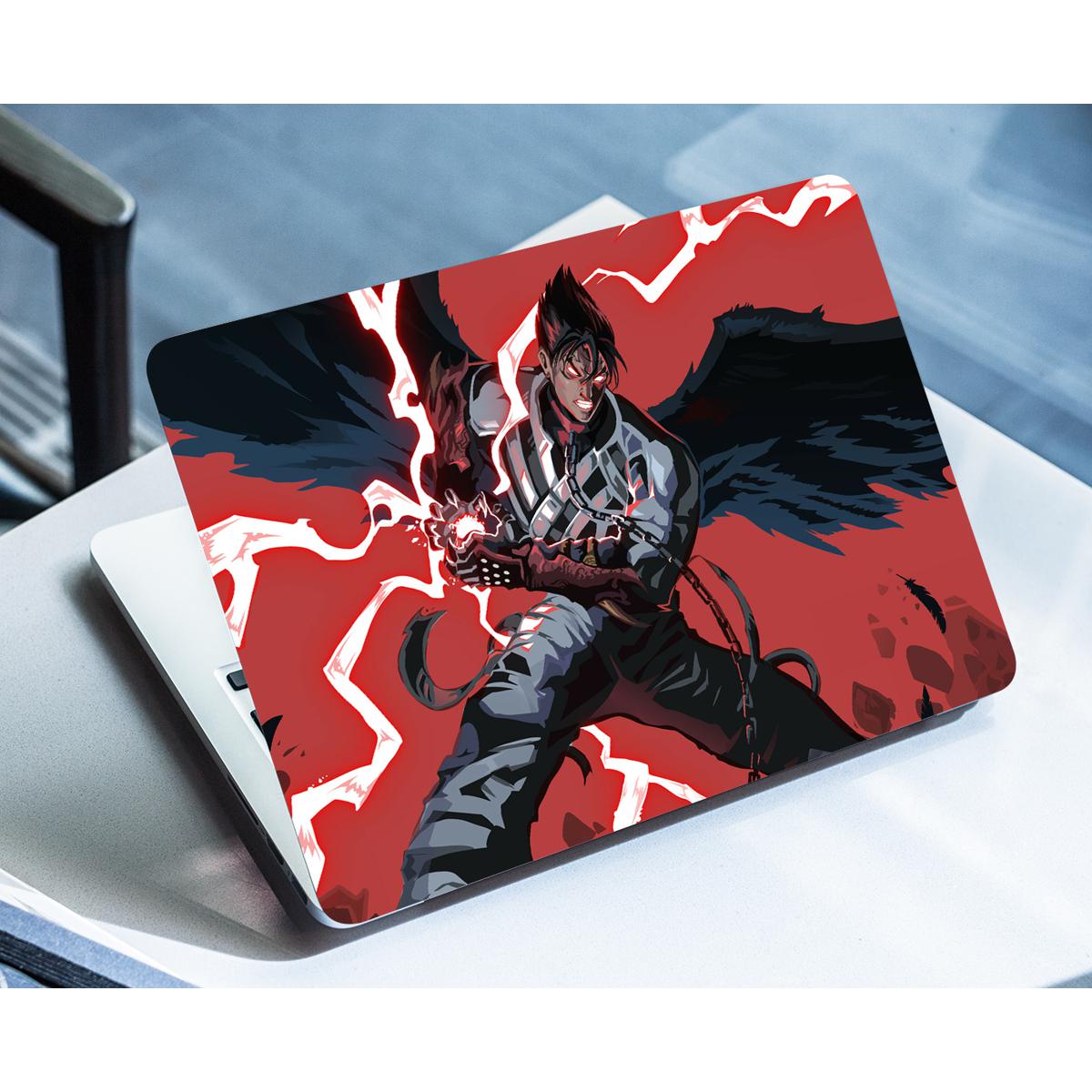 Tekken 7 Devil Jin Laptop Skin Vinyl Sticker Decal, 12 13 13.3 14 15 15 ...