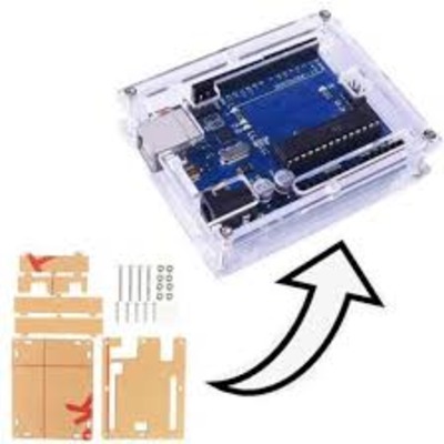Casing Transparent Acrylic Casing Enclosure Box for Arduino UNO R3 ...