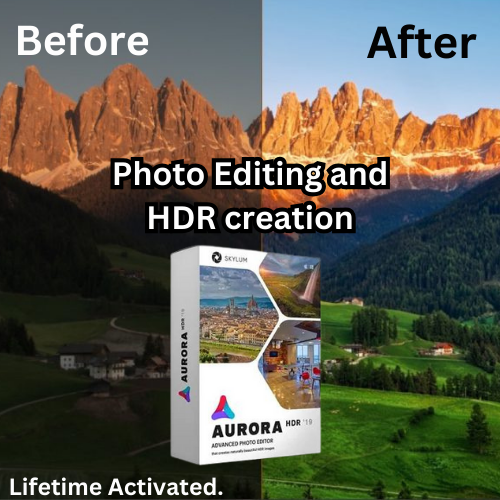Aurora HDR : A high dynamic range (HDR) photo editing software program that lets you create HDR ...