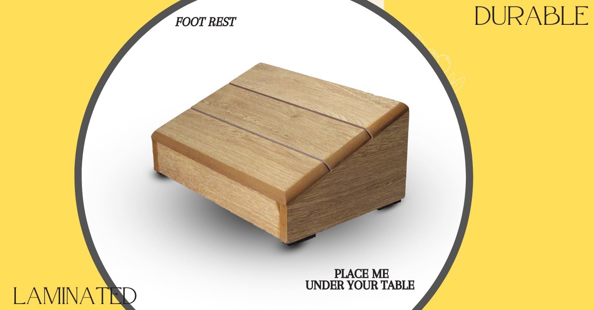 Foot Rest Under Desk - Foot Rest - Footrest For Home and Office - Foot ...