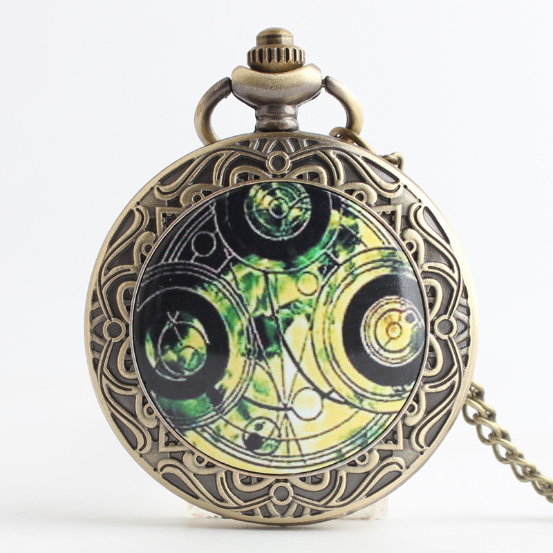 New Abstract Body Wind Classic Retro Pocket Watch Clamshell pocket ...