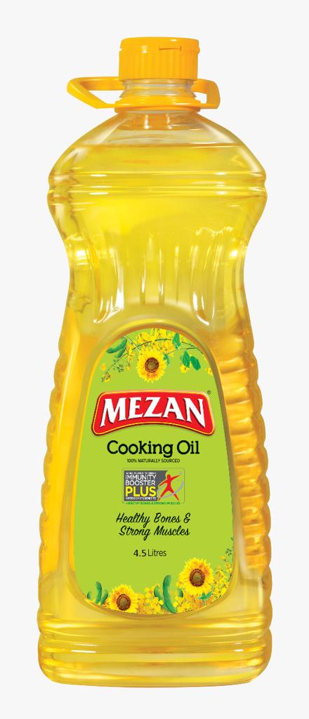MEZAN Cooking Oil 100 Percent Naturally Sourced 4.5 Liters | Daraz.pk