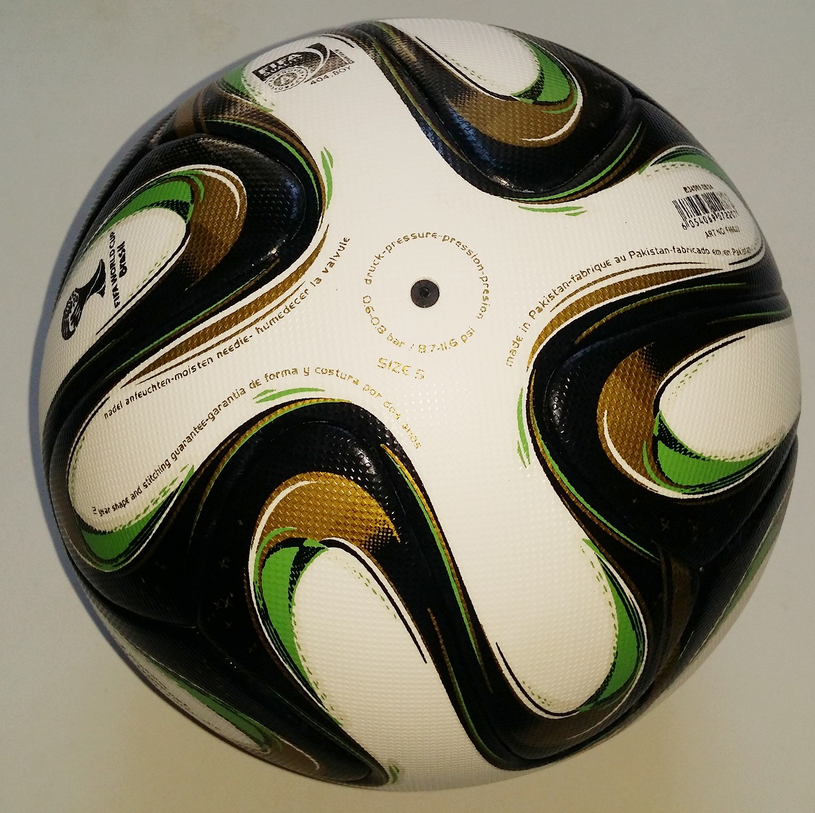Football gold color - Thermo Football, Official Match Ball - Match ...