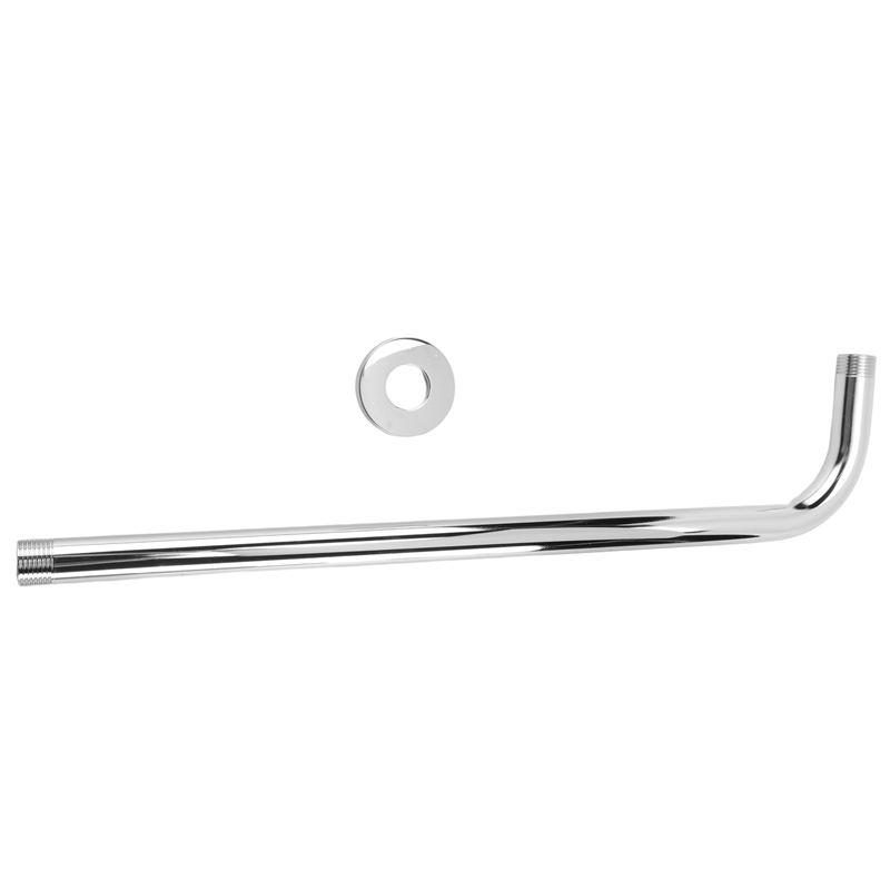NCANRUI Shower Arm Wall-Mounted Extension Rod Stainless Steel Shower ...