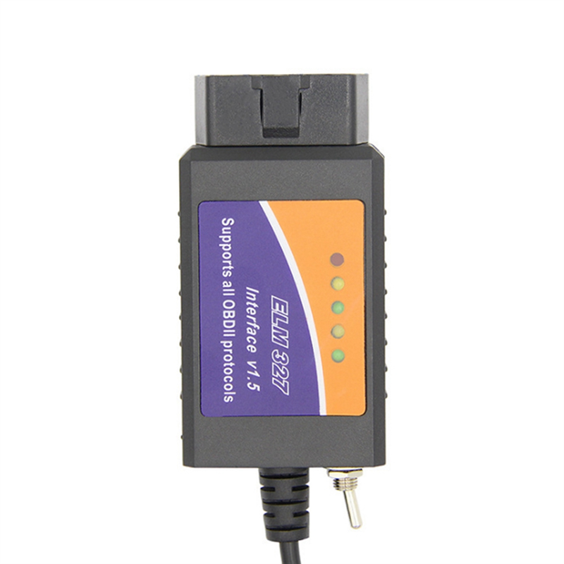 ELM 327 V1.5 PIC18F25K80 USB Diagnostic Cable with Switch for FoCCCus ...
