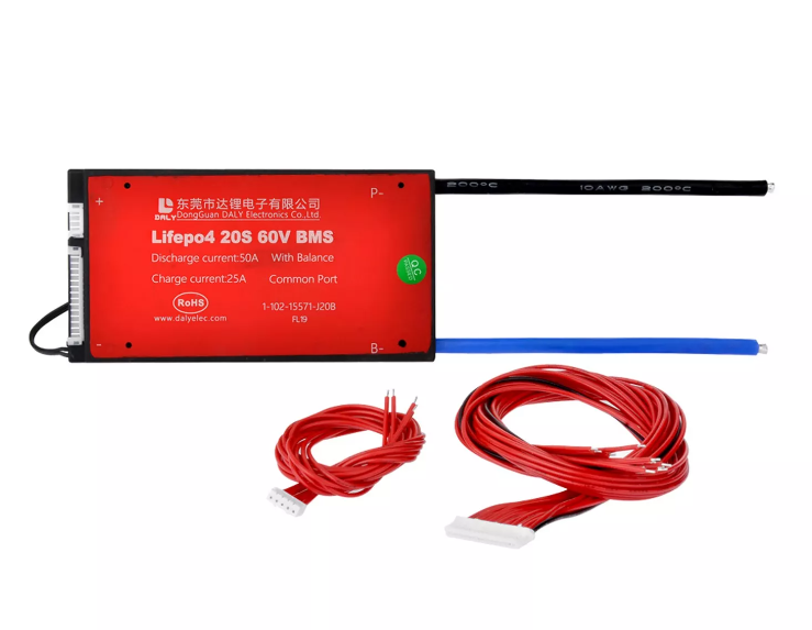 Genuine Daly BMS 60V 20S Li-Ion LiFePo4 LTO 20A-40A for lithium battery | Daraz.pk