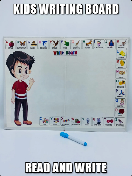 Writing Board For Kids | White Board With Marker | Best White Board For ...