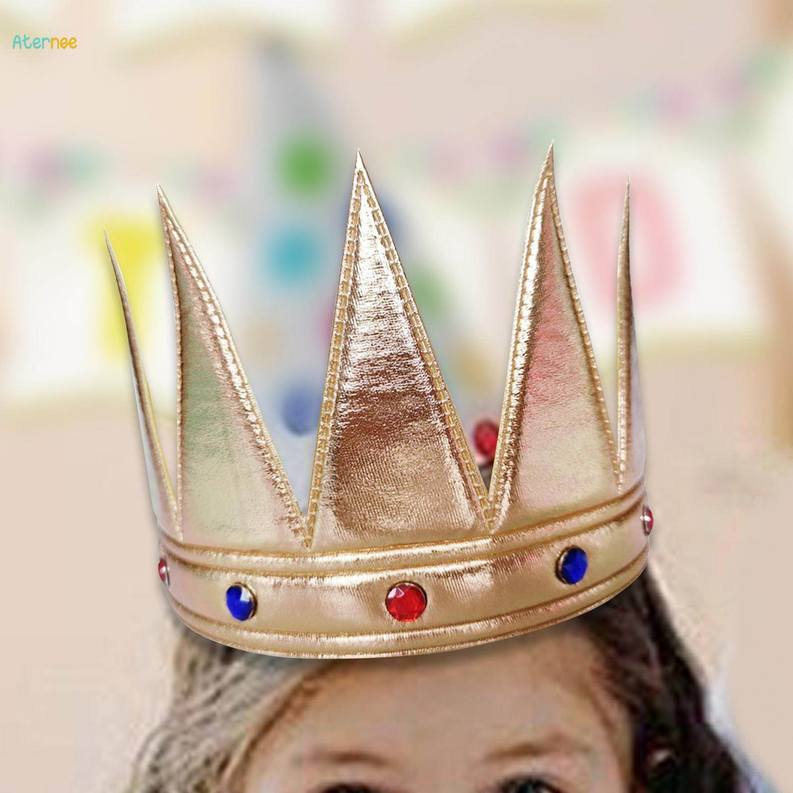 King Crown Novelty Kids Birthday Hat Crown for Boys Girls Celebration ...