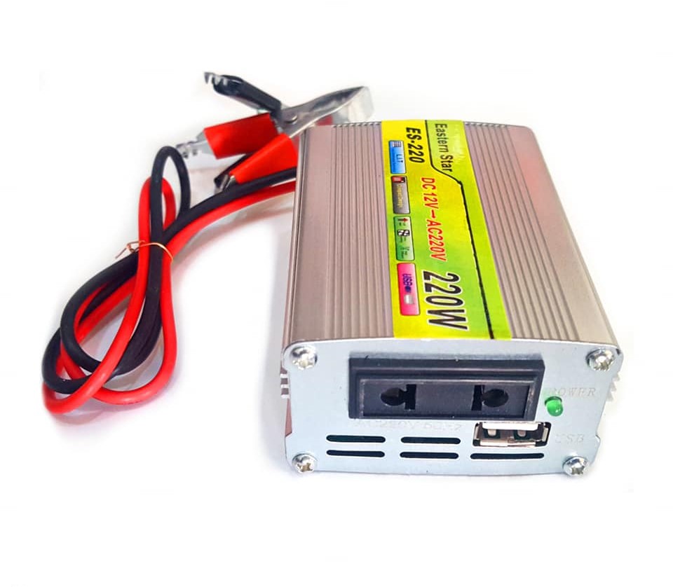 12V DC To AC 220W INVERTER, 220W INVERTER/ CONVERTER 12V DC To AC 220V ...