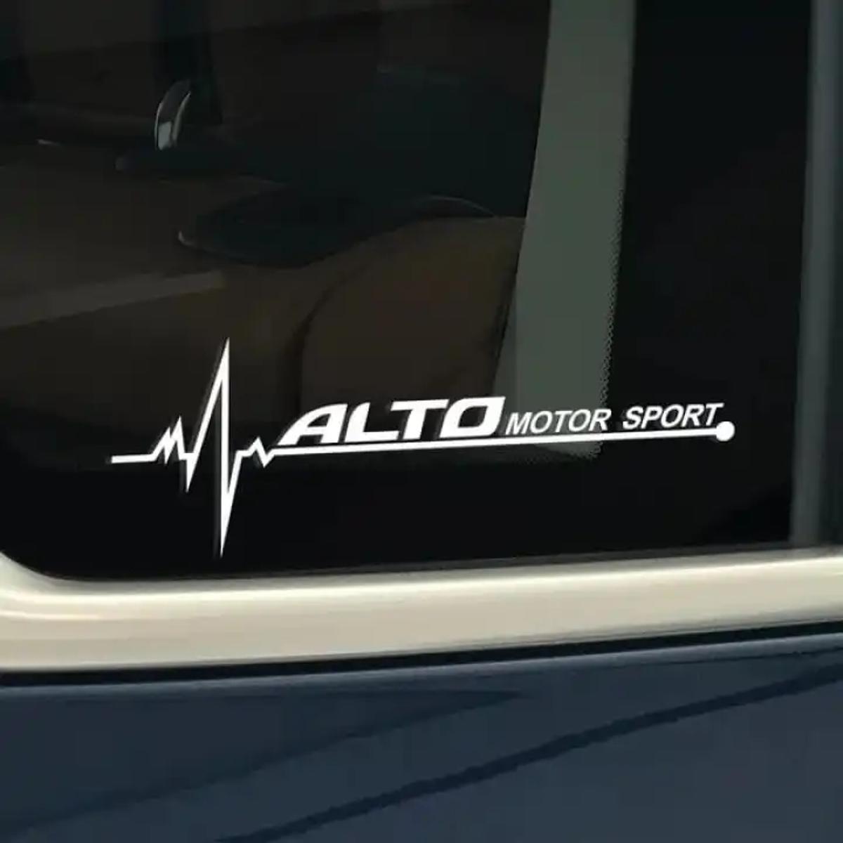 2PCS Funny Car Stickers Side Window PVC Decal For Suzuki Alto Auto ...