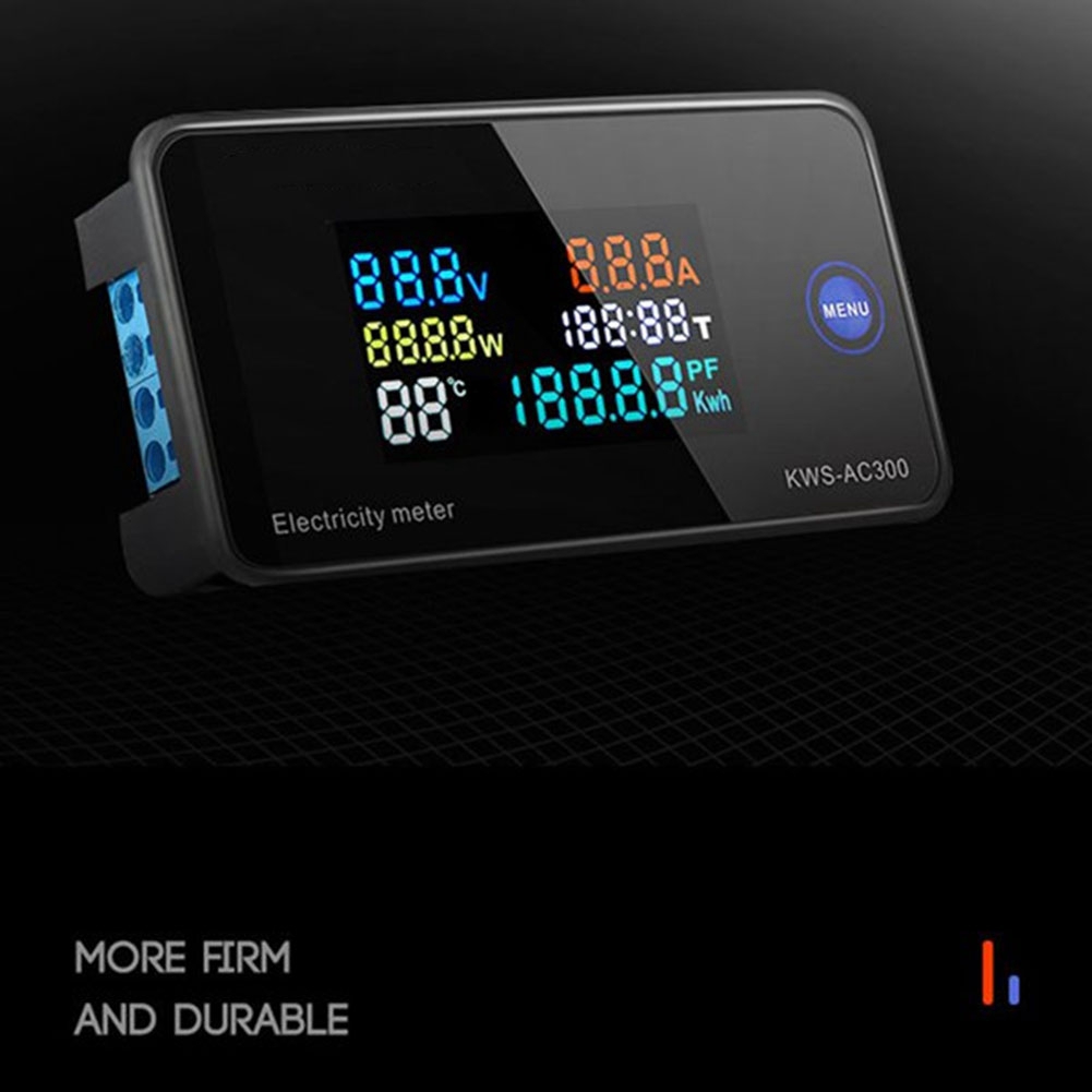 KWS Powers Energy Meter LED Digital AC Wattmeter Electric Meter ...
