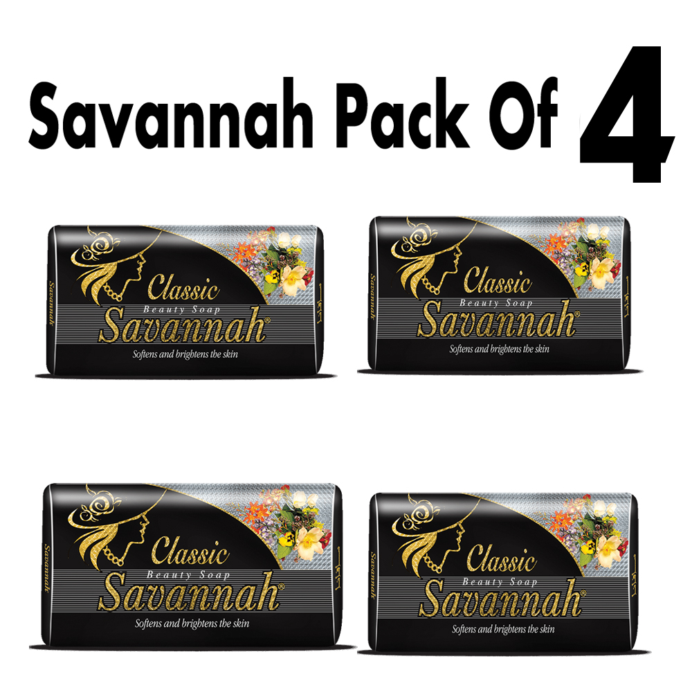 Savannah Pack Of 4 - Classic Savannah Beauty Soap Bar - (family Size ...