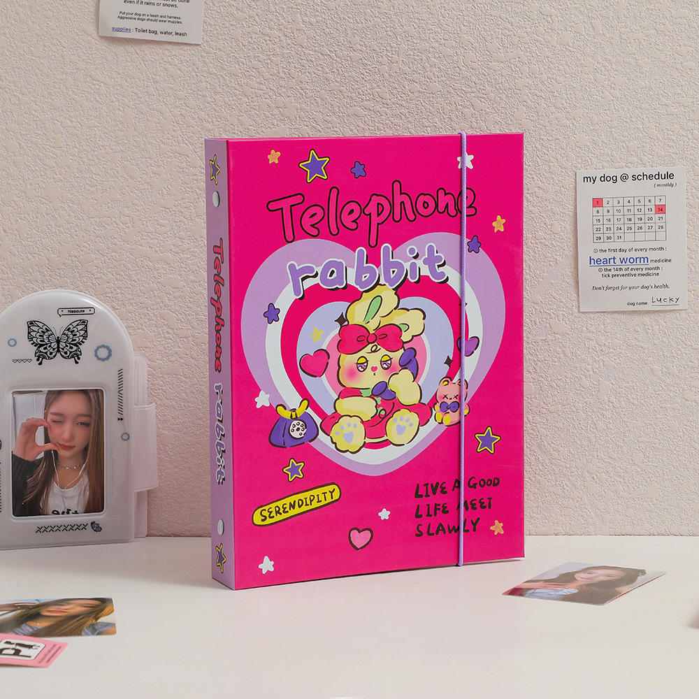 A5 Kpop Photocard Binder Photo Cards Collect Book Storage Album ...