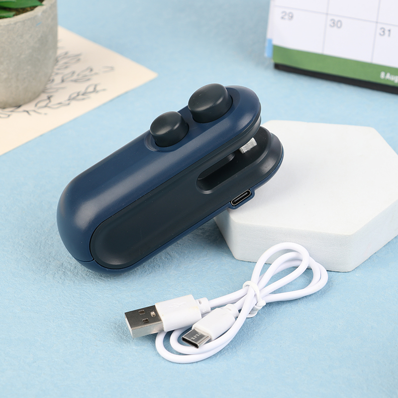 1Pc Mini Rechargeable Sealing Machine Hand Pressure Snack Plastic Bag ...