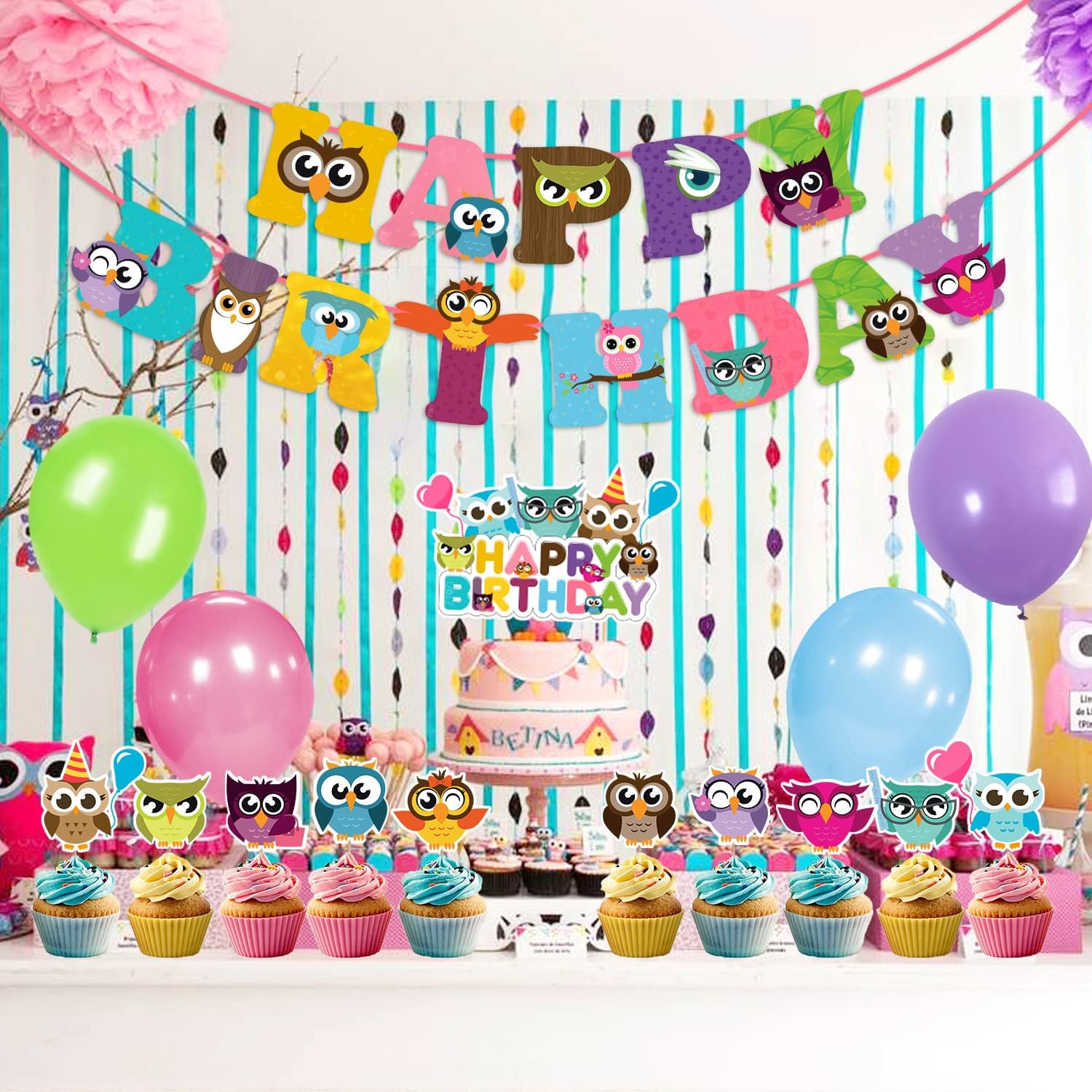 Owl Theme Birthday Invites Owl Birthday Decorations And Invitations