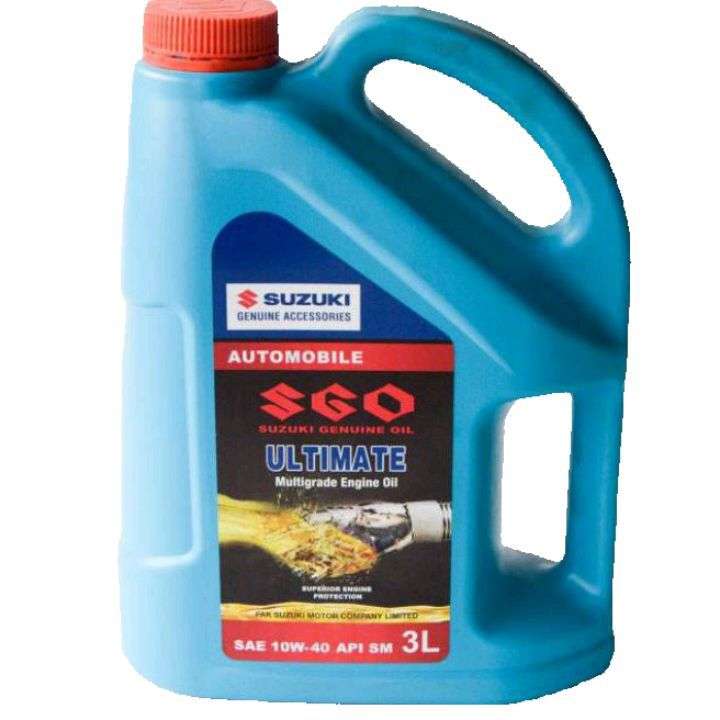 SGO Suzuky Genuine Oil 10W-40 – Ultimate 3L | Daraz.pk