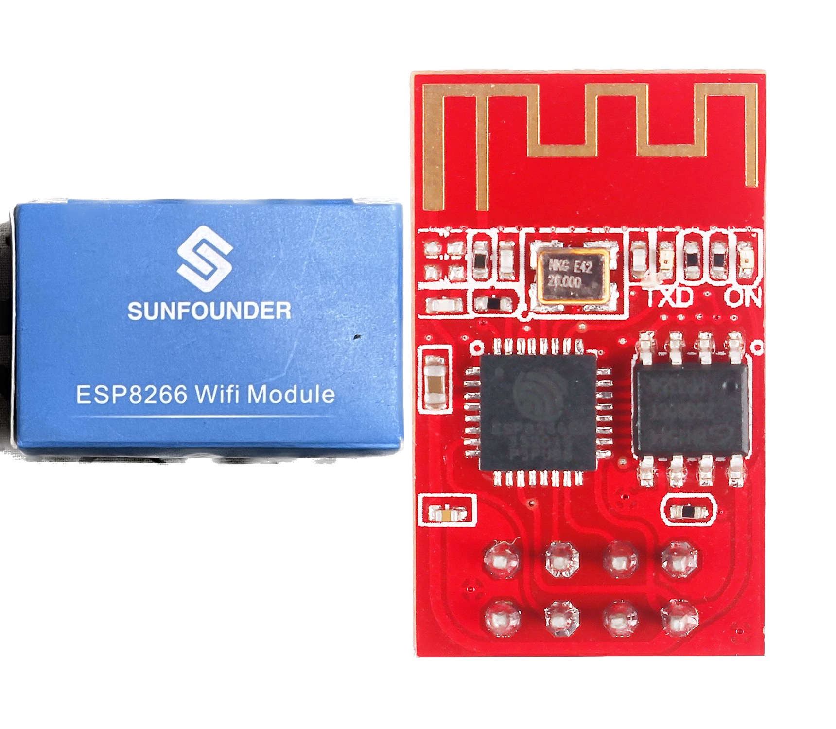 SunFounder ESP8266 Serial WiFi Transceiver Module 1MB Flash Send ...