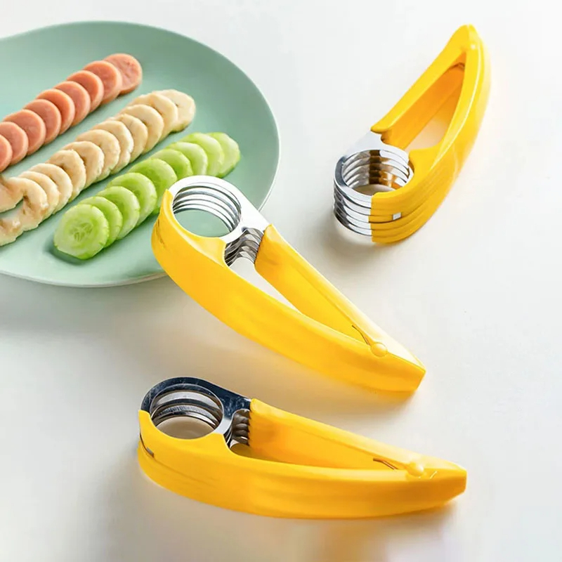 Banana Slicer - Popular Banana Slicer Chopper Fruit Cutter Cucumber ...