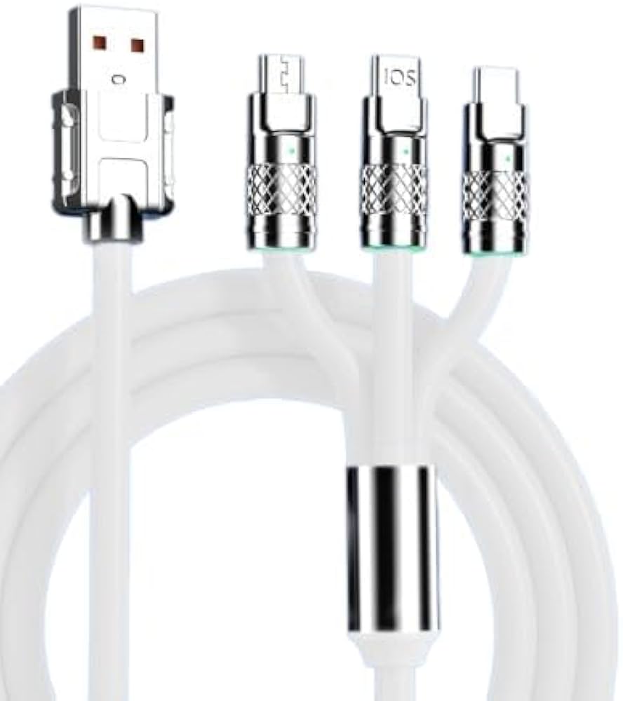 OKS 120W Original Liquid Silicone Type C Data Cable - Fast Charging, Thick and Durable for All ...