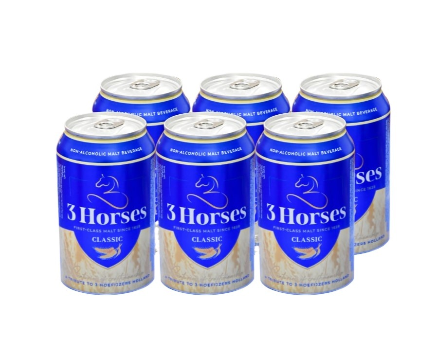3 horses classic malt-6cans-triple horse -330ml | Daraz.pk