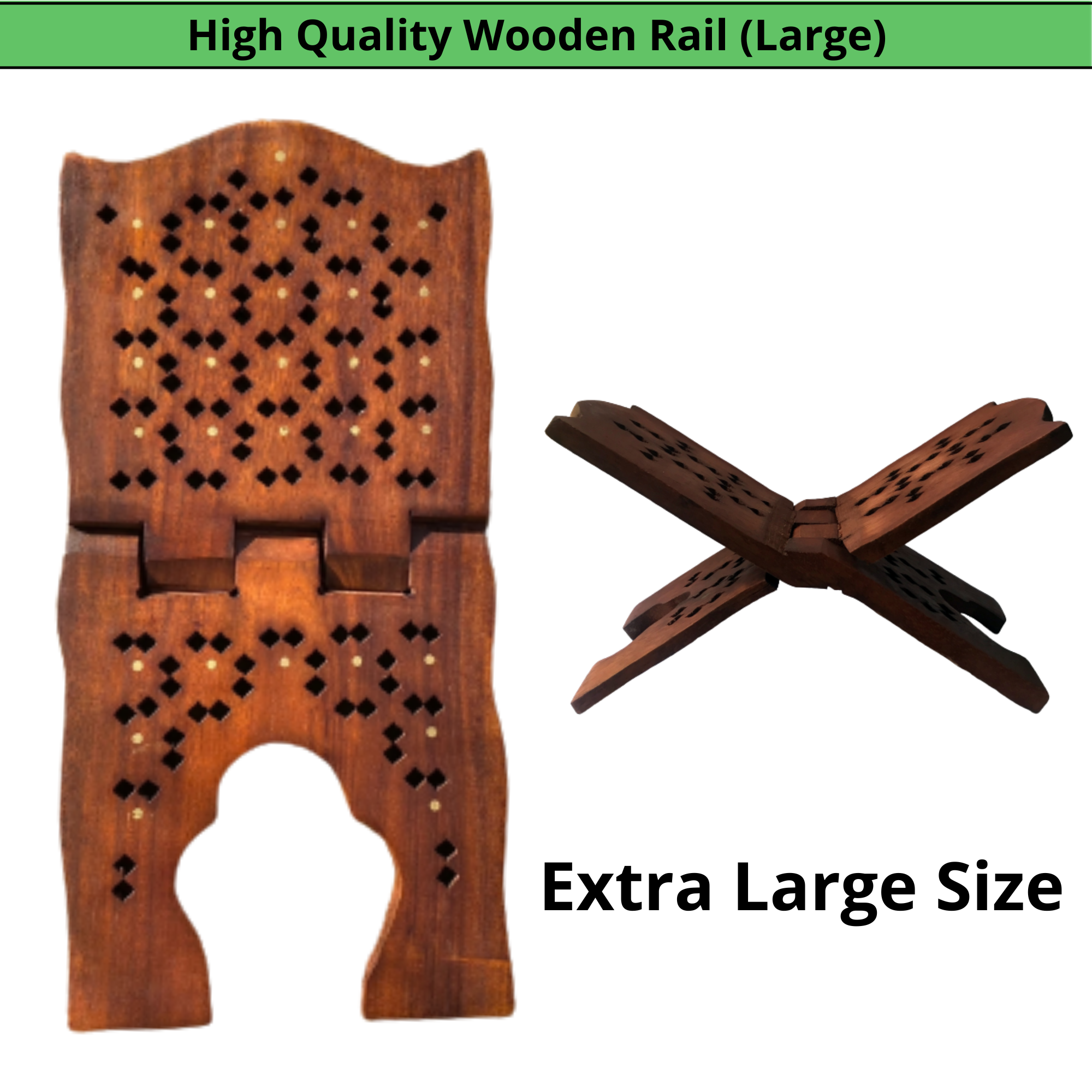 Plastic Rail for Quranic Book Stand / Islamic Book Holder | Sutrah for ...