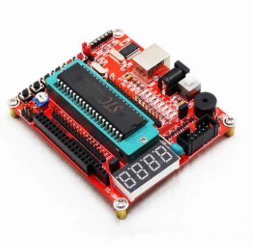 8051 MCU system learning board with 89C52 ATMEL Microcontroller ...