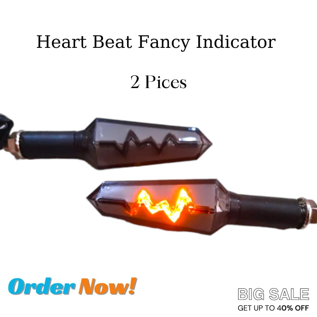 HearBeat Running Indicators Flexible Signal Indicators For All Bikes ...