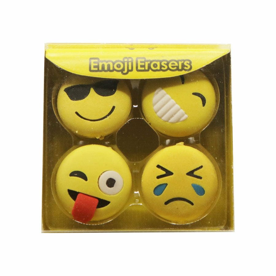 Emoji eraser 4 Pcs | Daraz.pk