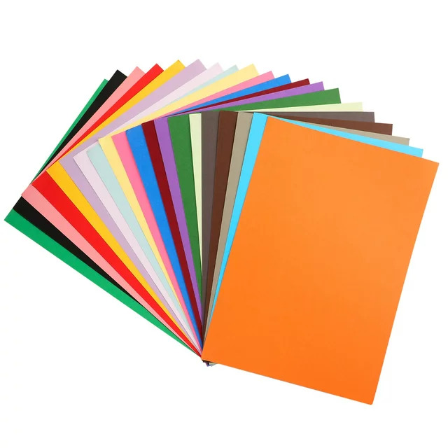 A4 Color Paper Color, 50 Sheets for Art & Craft, DIY, Decoration, Copy ...