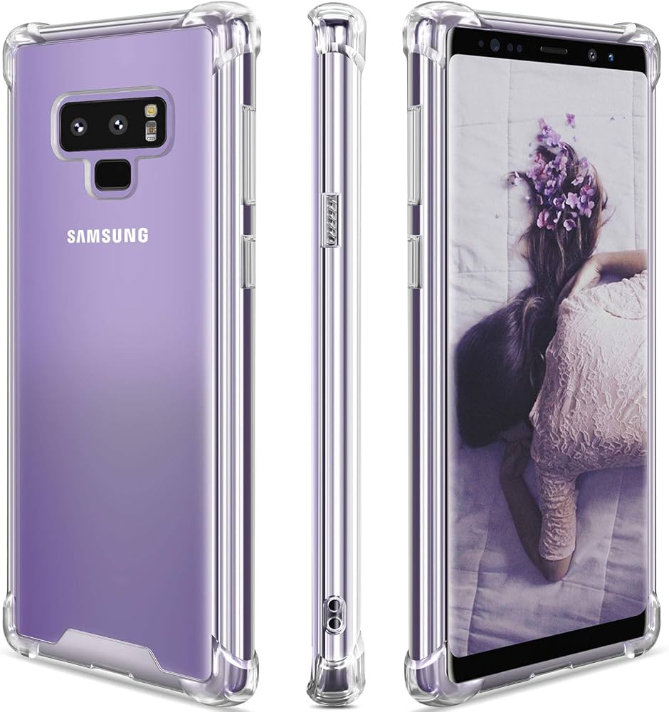 Quick Fast Samsung Galaxy Note 9 Back Cover Transparent Extra Bumper ...